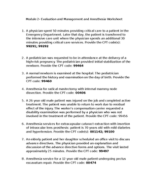 [Solved] Procedure performed Irrigation and debridement of open wound ...