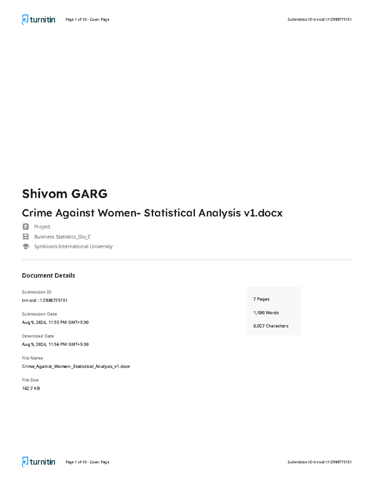 Crime Against Women Statistical Analysis And Insights Busstatdivc 1320