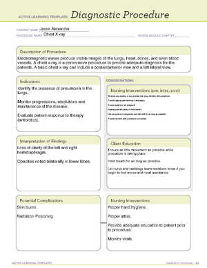 Active Learning Template Diagnostic Procedure Hemoglobin A1c - ACTIVE ...