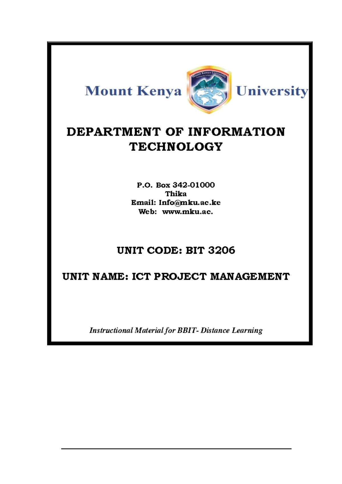 Distributed Systems Lecture Notes 1 Distributed Systems R15a0520 2655