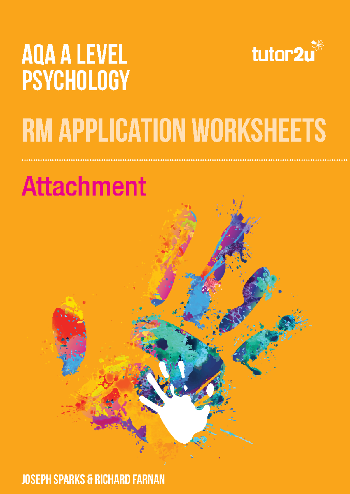 AQA A Level Psychology RM Application Worksheets: Attachment Studies - Studocu