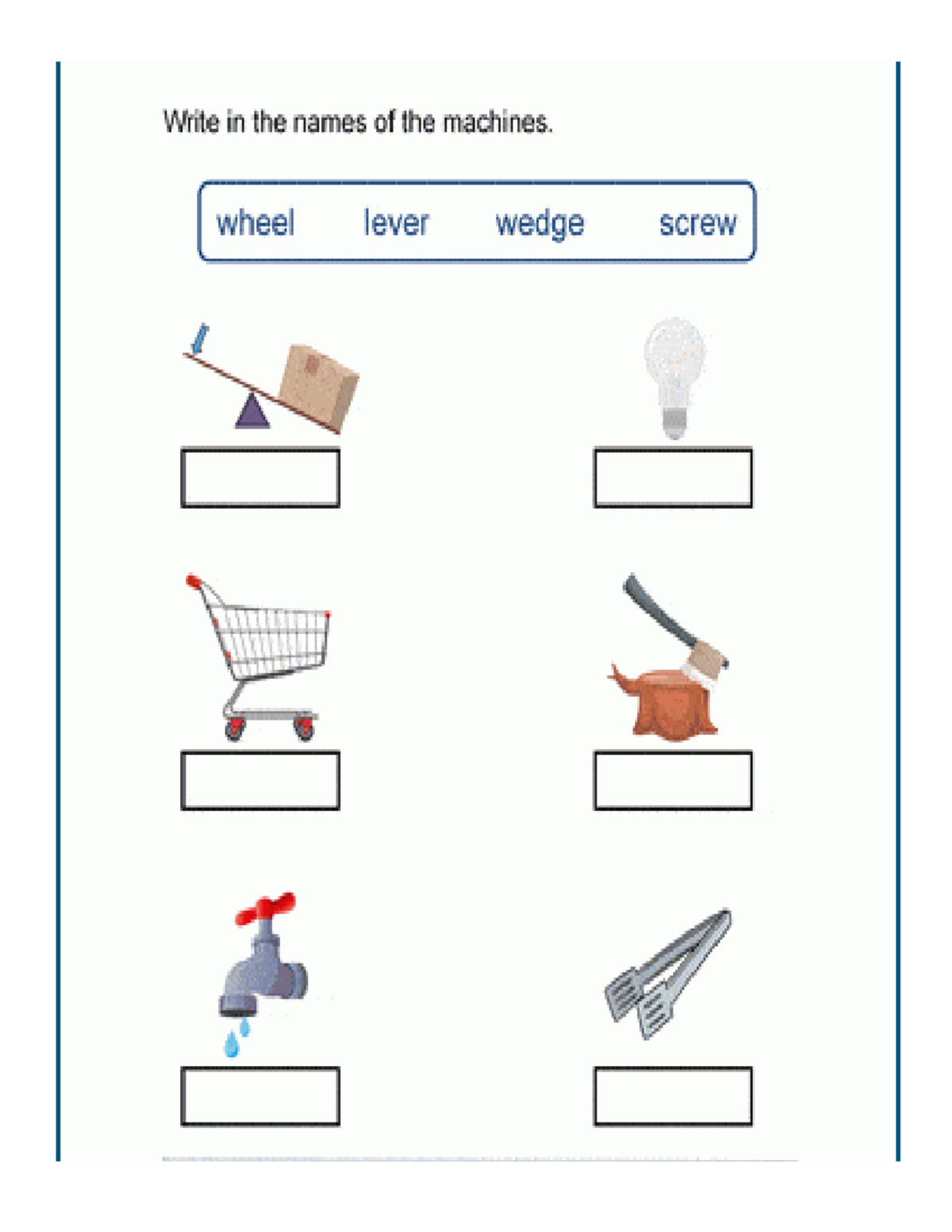Simple machine TEST - Grade 6 EPP - Bachelor of Elementary Education ...