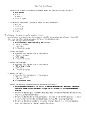 Cheat Sheet Sampling Distributions - Sampling Distributions Central ...