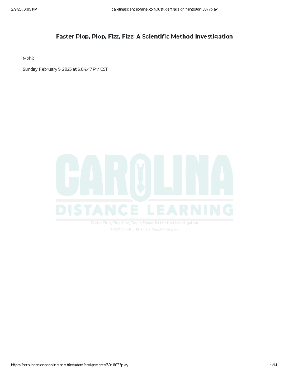 Lab 2: Investigating the Dissolution Rate of Alka-Seltzer Tablets - Studocu