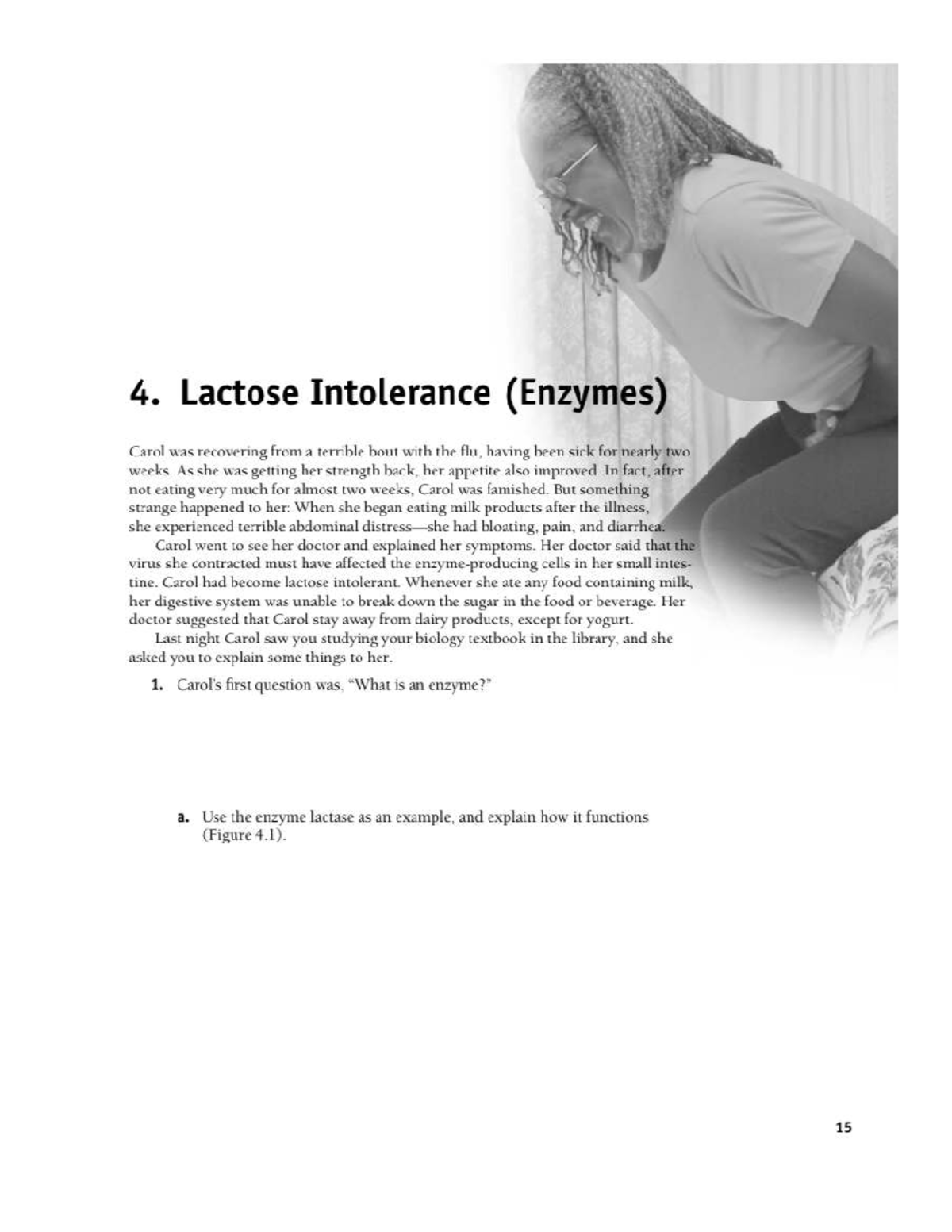 SBI4U 02 - Case Study on Lactose Intolerance and Enzyme Function - Studocu