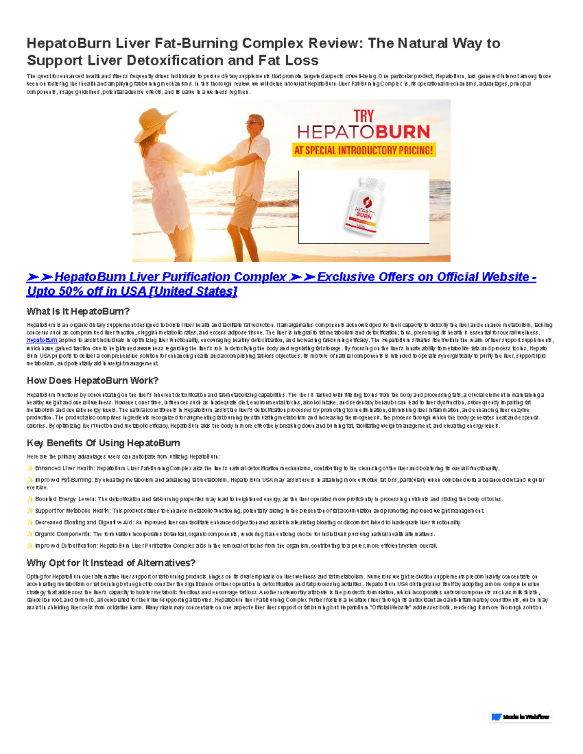 HepatoBurn Liver Fat-Burning Complex Review: Boosting Detox & Weight ...