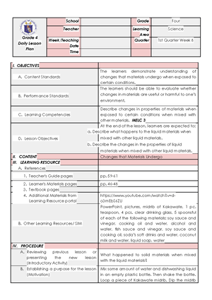 SIP-format - Science Investigatory Project Format Sample Titles A ...