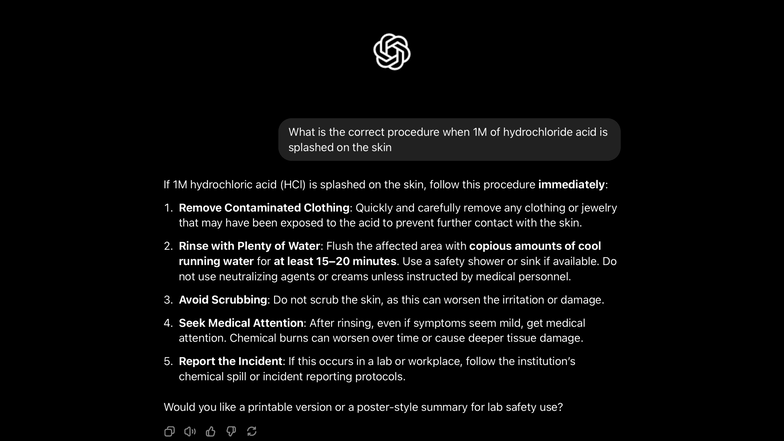 HCl Acid Skin First Aid Procedure and Safety Guidelines - Studocu