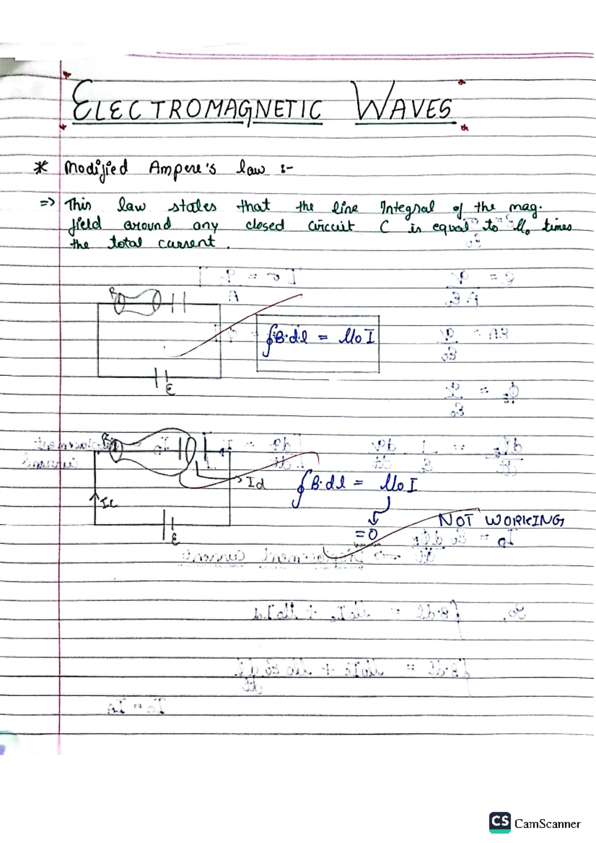 EM Waves Lecture Notes: Comprehensive Guide to Electromagnetic Waves ...