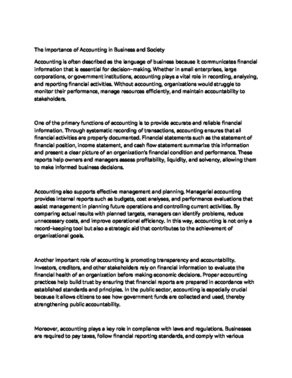 The Role of Accounting in Business & Society: A Comprehensive Overview ...