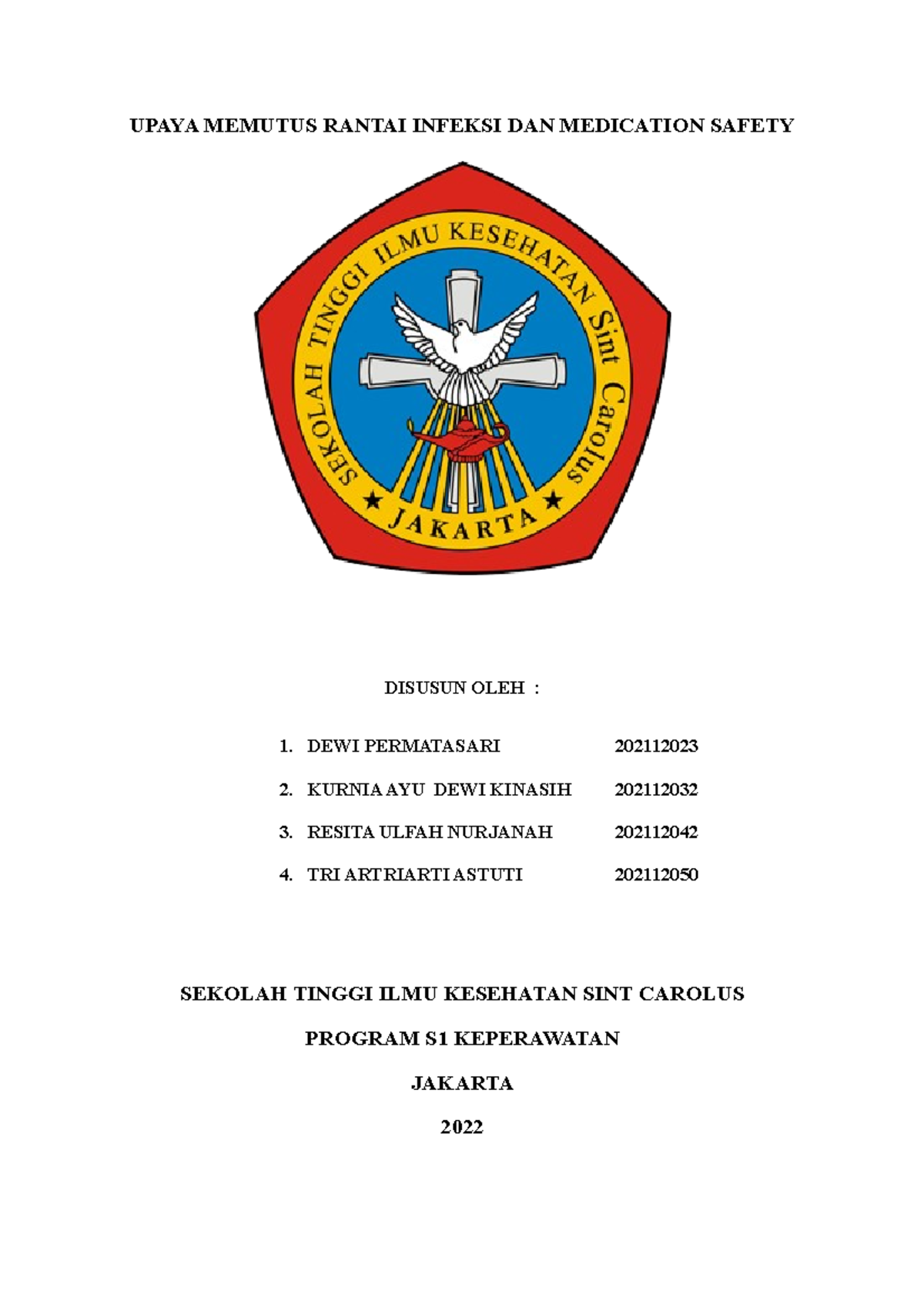 Upaya Memutus Rantai Infeksi dan Keselamatan Medis di RS Kesehatan ...