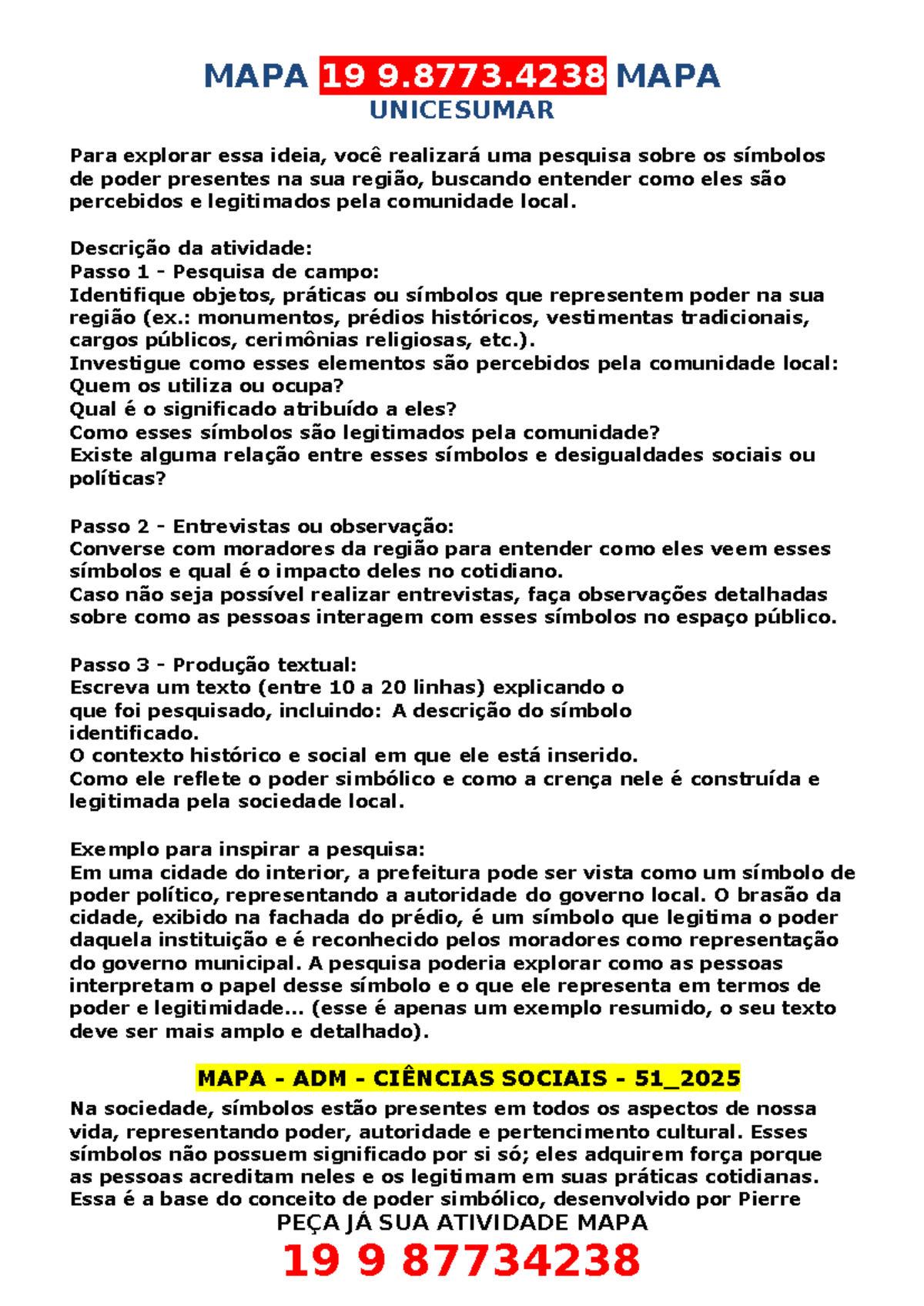 Para explorar essa ideia, você realizará uma pesquisa sobre os símbolos ...