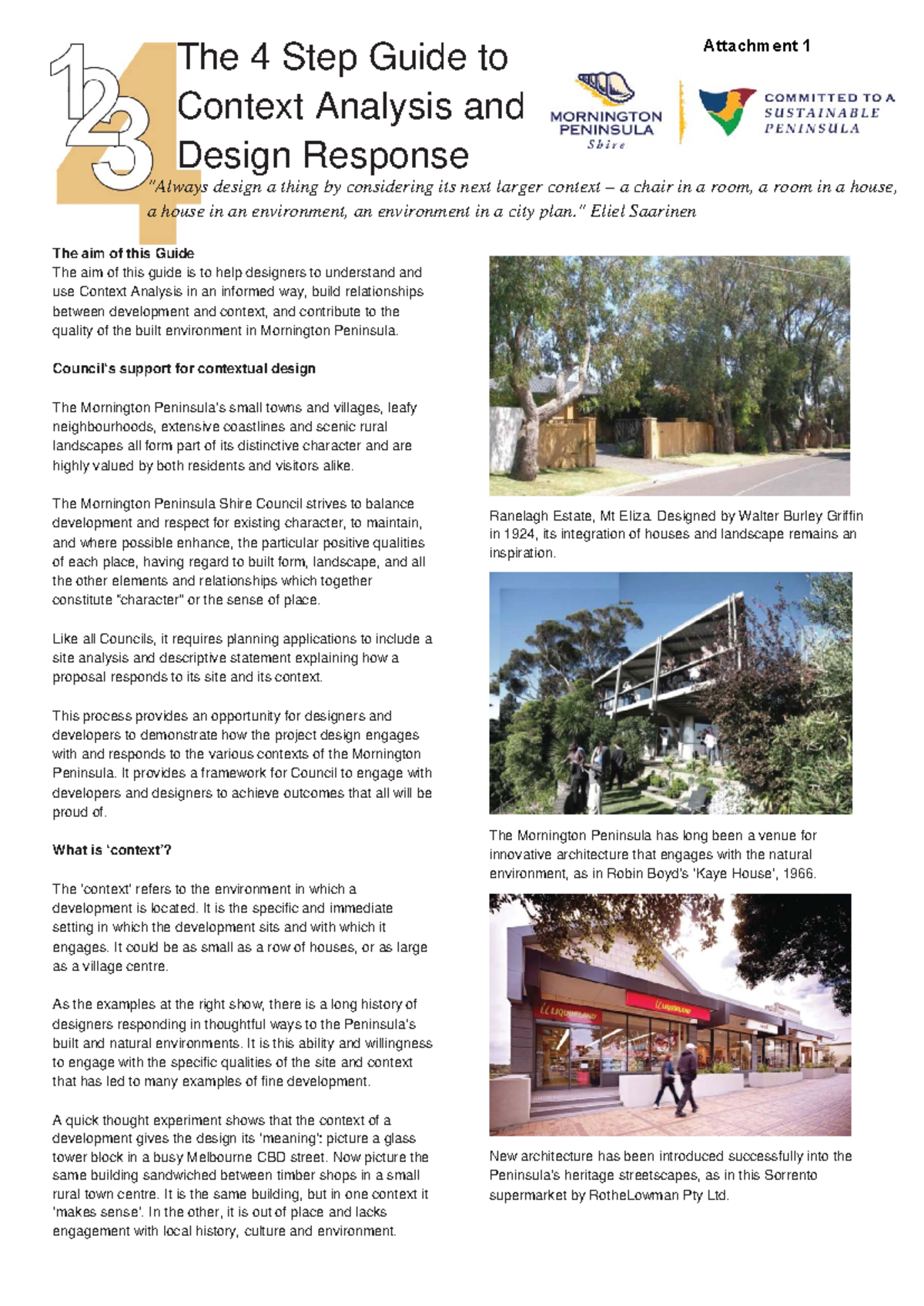4-Step Guide to Context Analysis and Design Response for Planners - Studocu