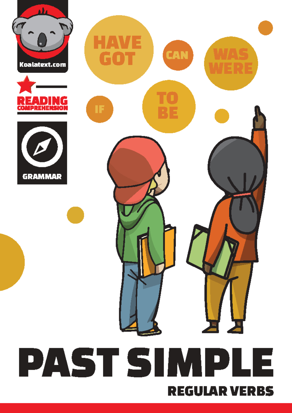 Koalatext.com Grammar Activity Worksheets: Past Simple Regular Verbs ...