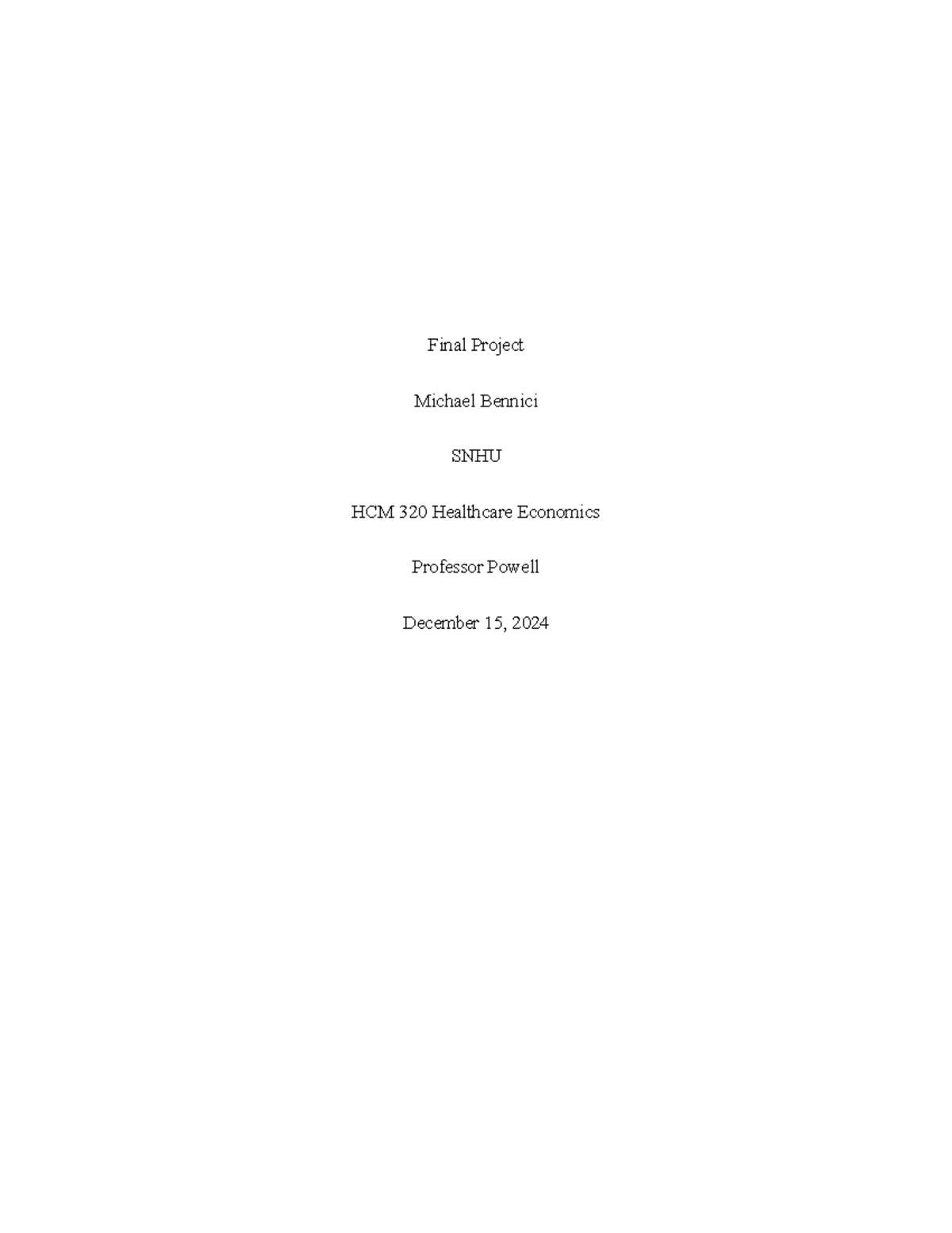 Final project: Childhood obesity analysis in healthcare economics (HCM ...
