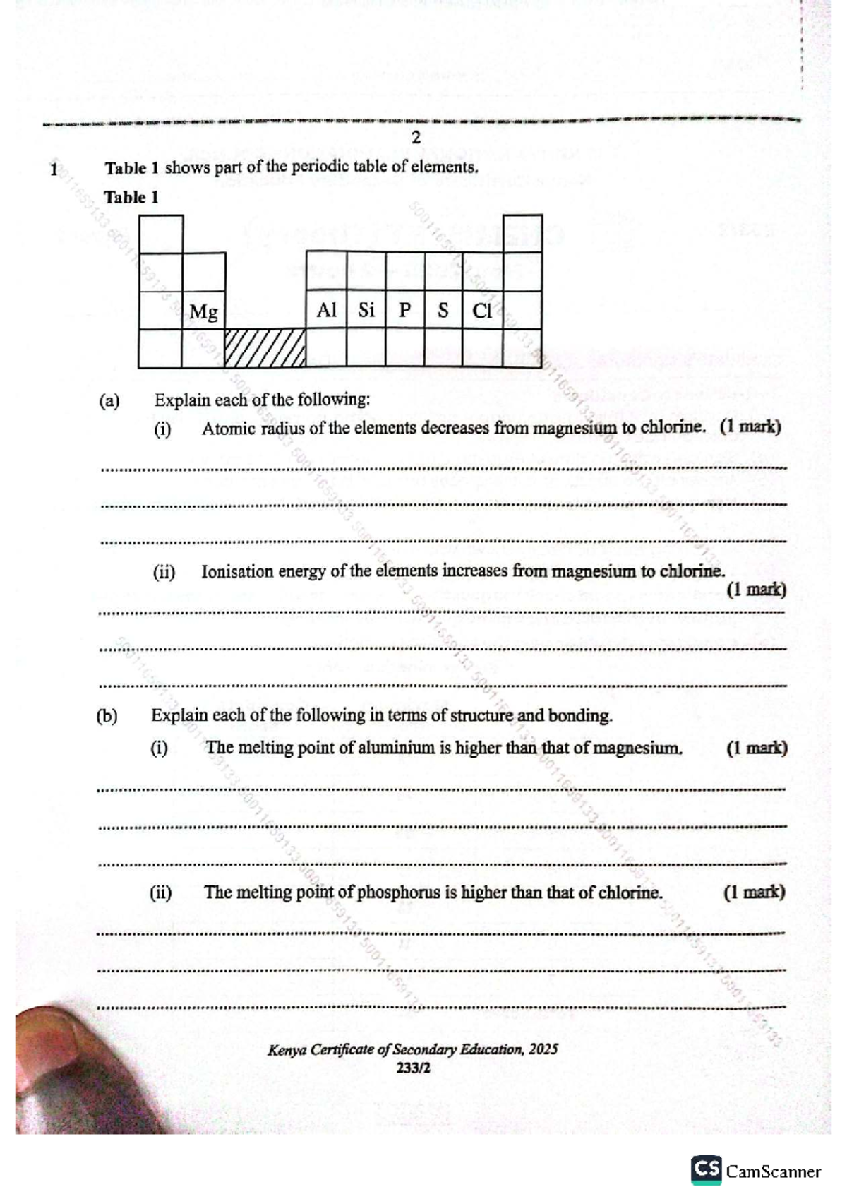 Periodic Table Elements Analysis: CS 1009 Exam Notes - Studocu