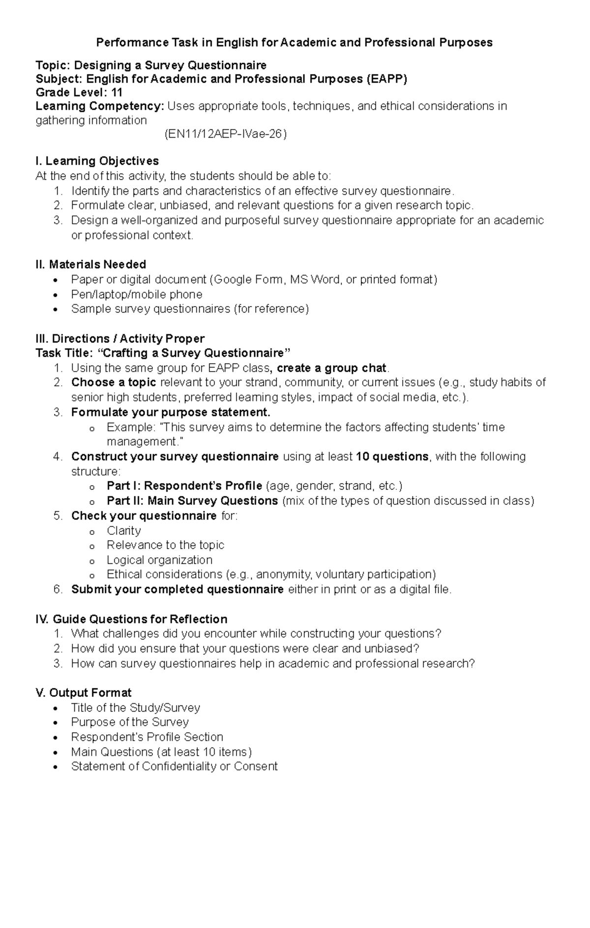 Activities for Class Suspension (101325) - Studocu