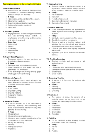 Teaching AS YOUR Vocation, Mission AND Profession - UNIT 4:TEACHING AS ...