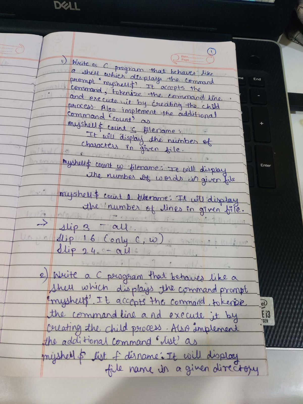 C Programming: Shell Simulation and Process Management (CS101) - Studocu