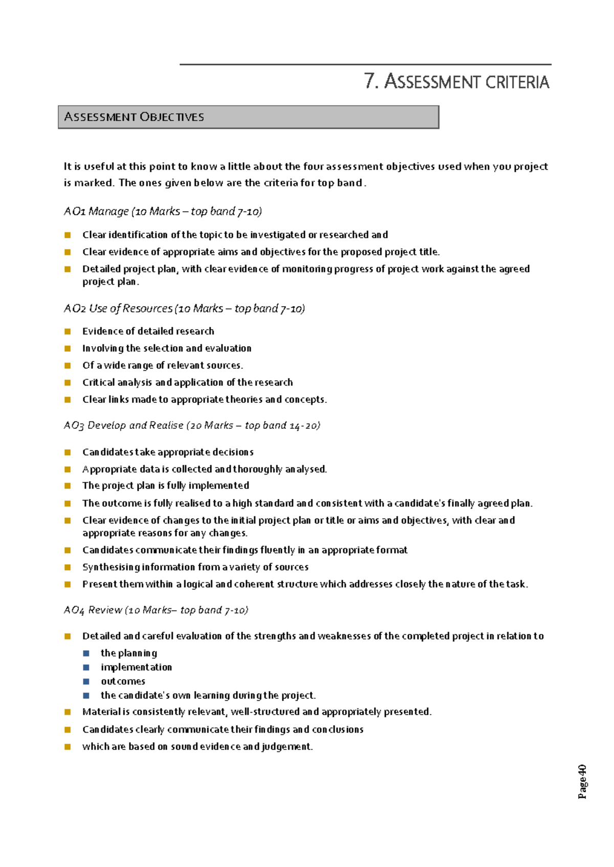 EPQ Guide: Tips for Achieving A* in Assessment Criteria & Objectives ...