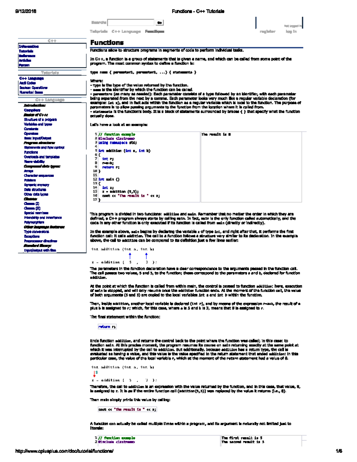 Comp p17 q5 - computational physics - Functions Tutorials Search: Go Not logged in Tutorials ...