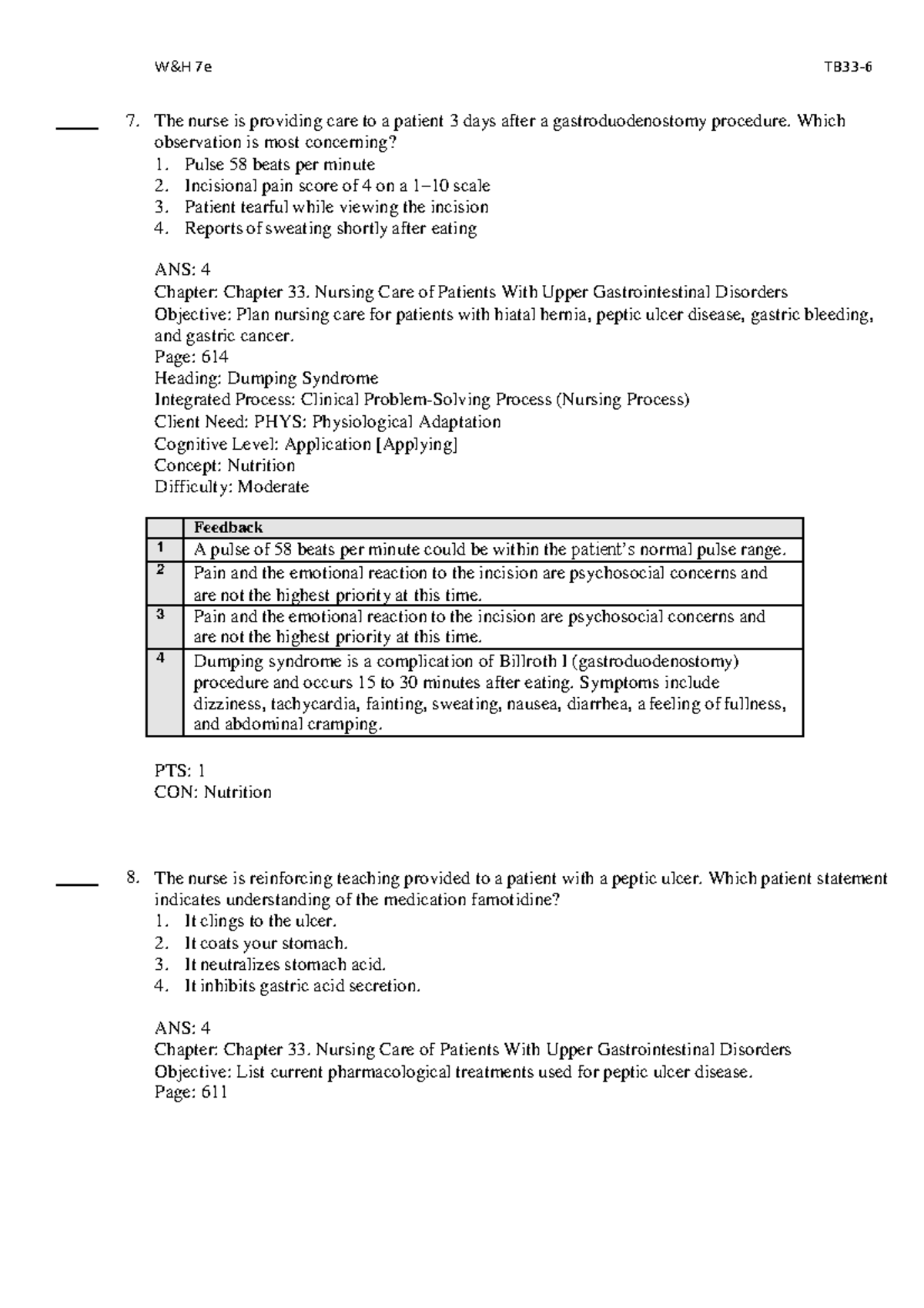 NUR 2241: Nursing Care Post-Gastroduodenostomy & Peptic Ulcer Meds ...