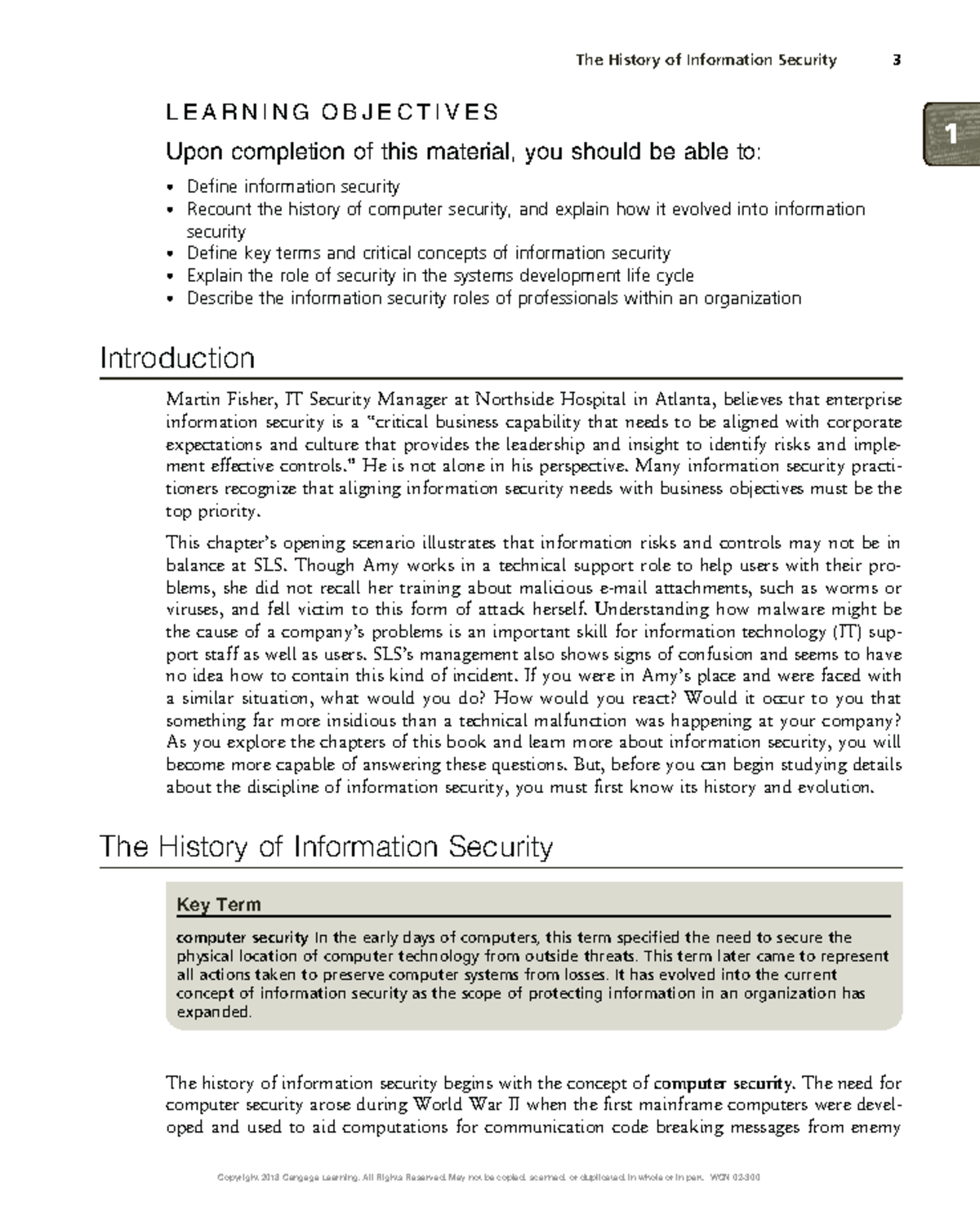 History of Information Security: Evolution and Key Concepts - Studocu