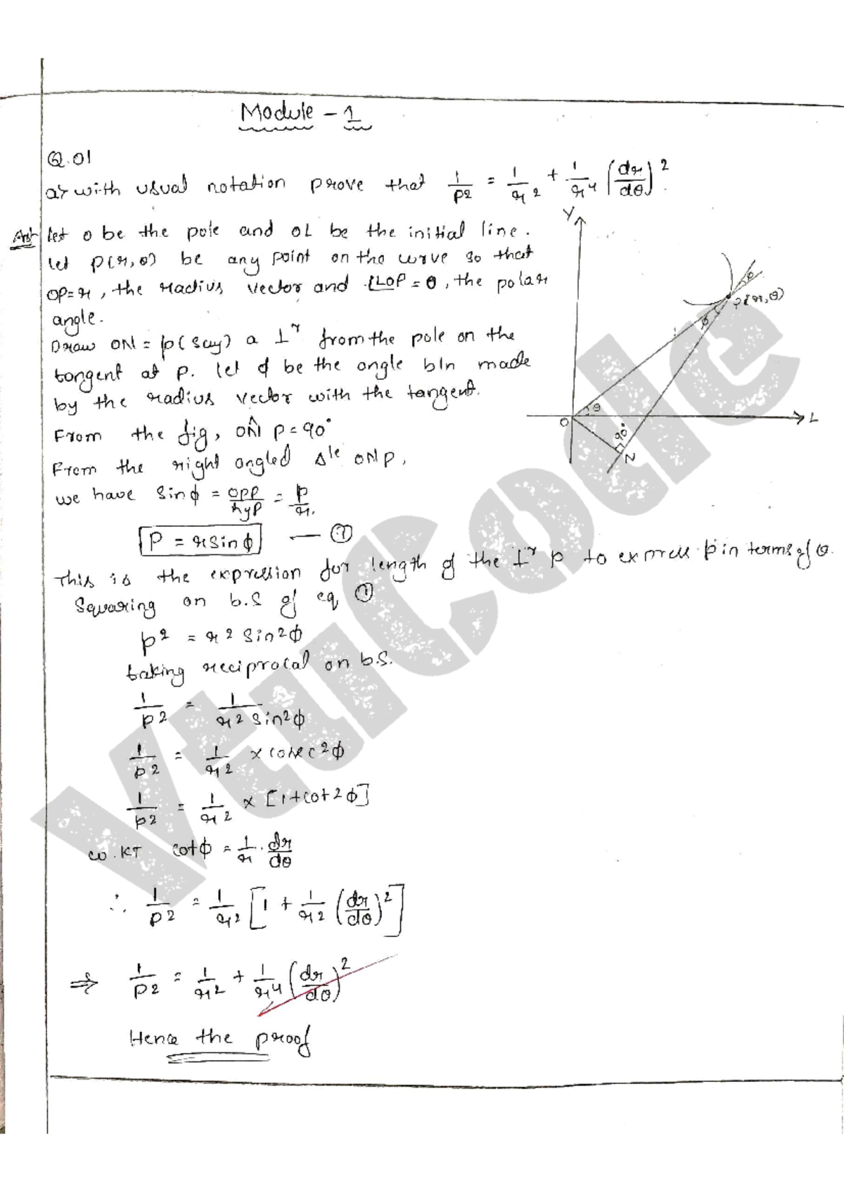 2MATS11 Model Set 2 Paper Solution: Detailed Proofs and Calculations ...