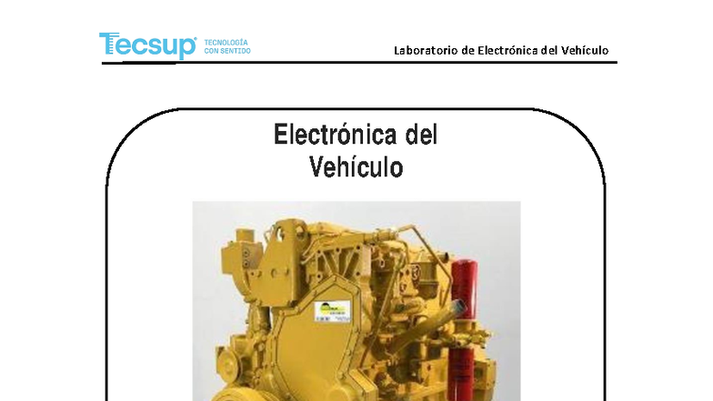 Laboratorio 06 - Identificación y Evaluación de Sensores del Motor C21E ...