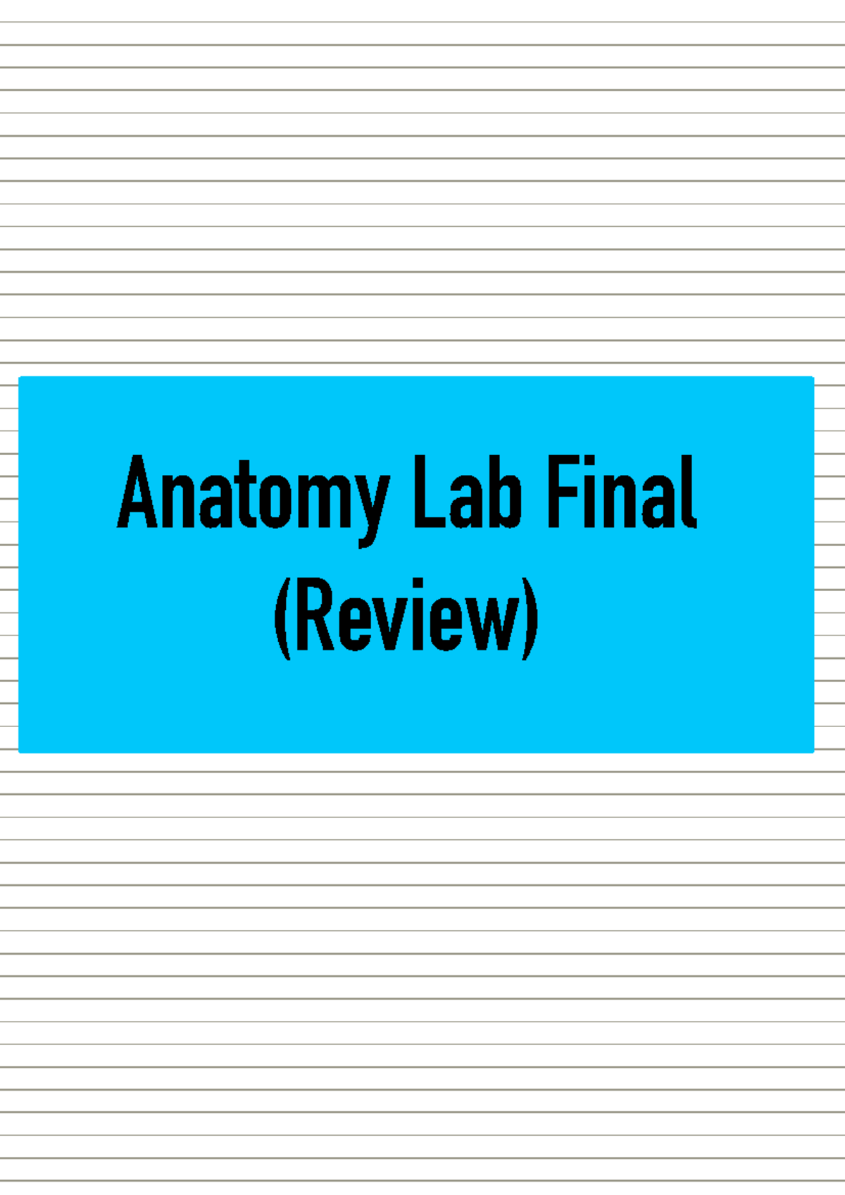 Lab Final anatomy - Lab pictures - Medical school anatmoy - Anatomy Lab ...