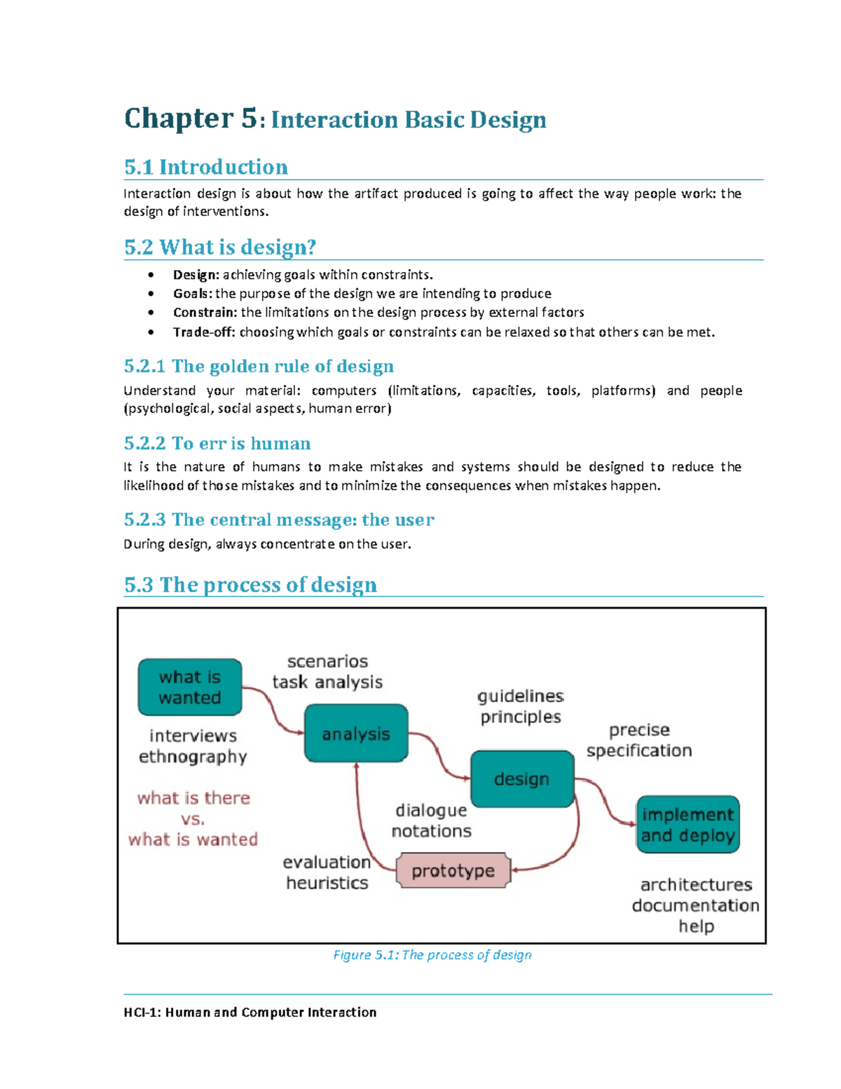Chapter 05 - HCI-1 "Interaction Basic Design" - Chapter 5 : Interaction Basic Design 5 ...