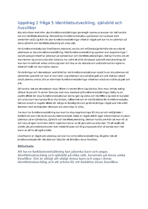 [Solved] Beskriv olika funktionsnedsttningar ssom frvrvad hjrnskada ...