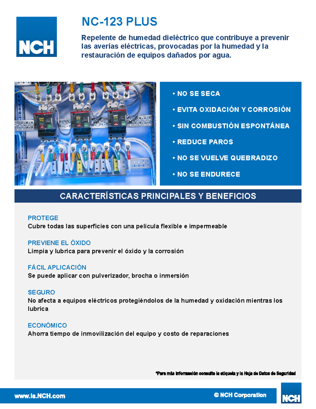 Ficha Técnica NC-123 PLUS: Repelente Dieléctrico 2022 - Studocu