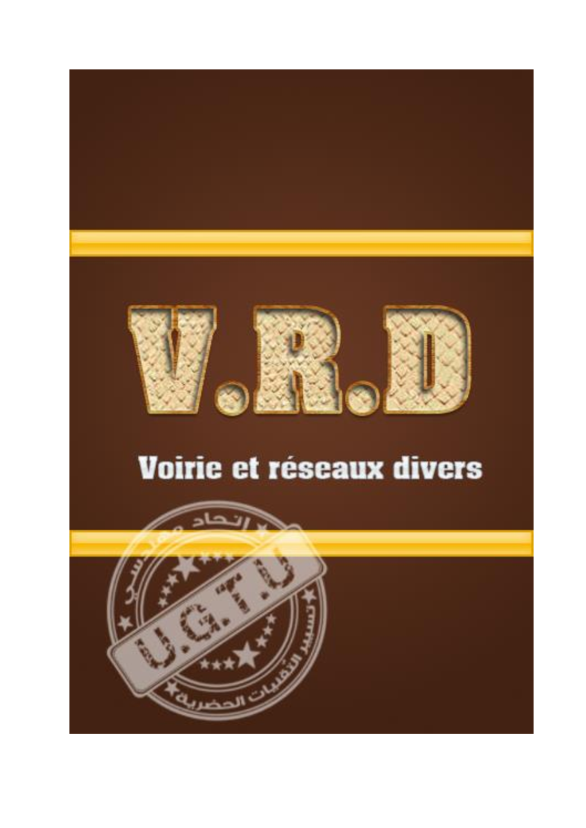 VRD - Cours Complet sur Voiries et Réseaux Divers avec Exercices - Studocu