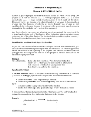 C++ Lecture All in One Addis Ababa uni - Compiled by: Mahder Alemayehu ...