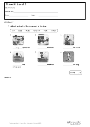 Evolve L1 Unit 2 Quiz A - examen - Evolve Assessment Material 1 ...