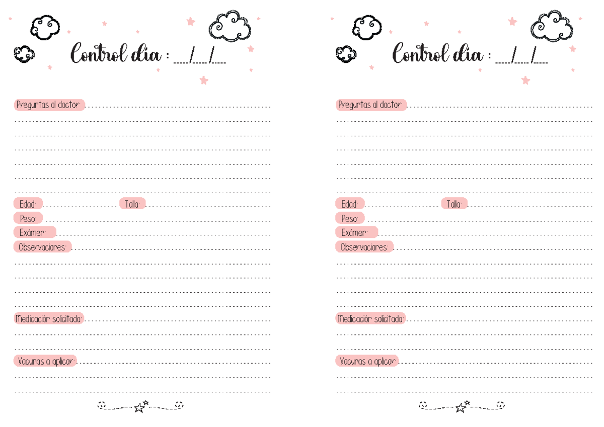 Control Día: Preguntas al Doctor - Cuadernillo 3 - Studocu