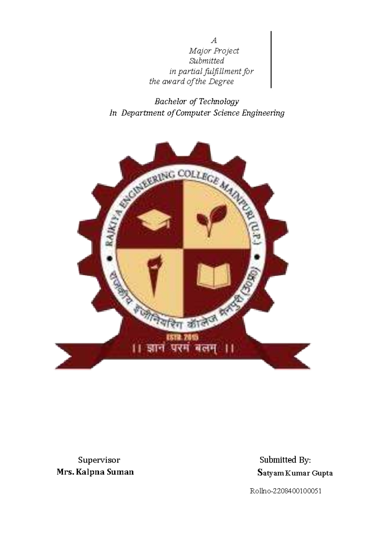 Real-Time Driver Drowsiness Detection System - B.Tech Project - Studocu