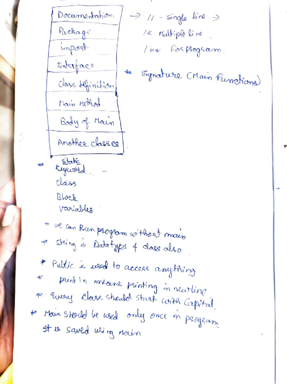 Java Theory: Comprehensive Guide to Core Concepts and Programming - Studocu