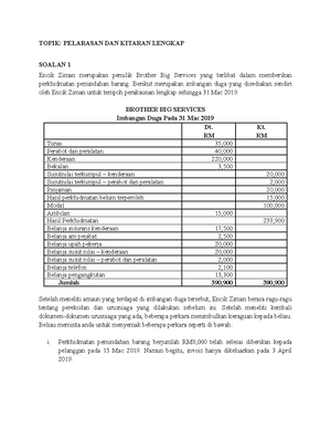Kerja kursus Prinsip Perakaunan 2020 - Perakuan Calon Tentang Ketulenan ...