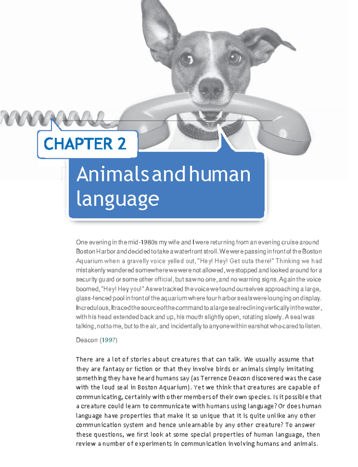 Understanding Animal Communication: Insights into Chimpanzee Language ...