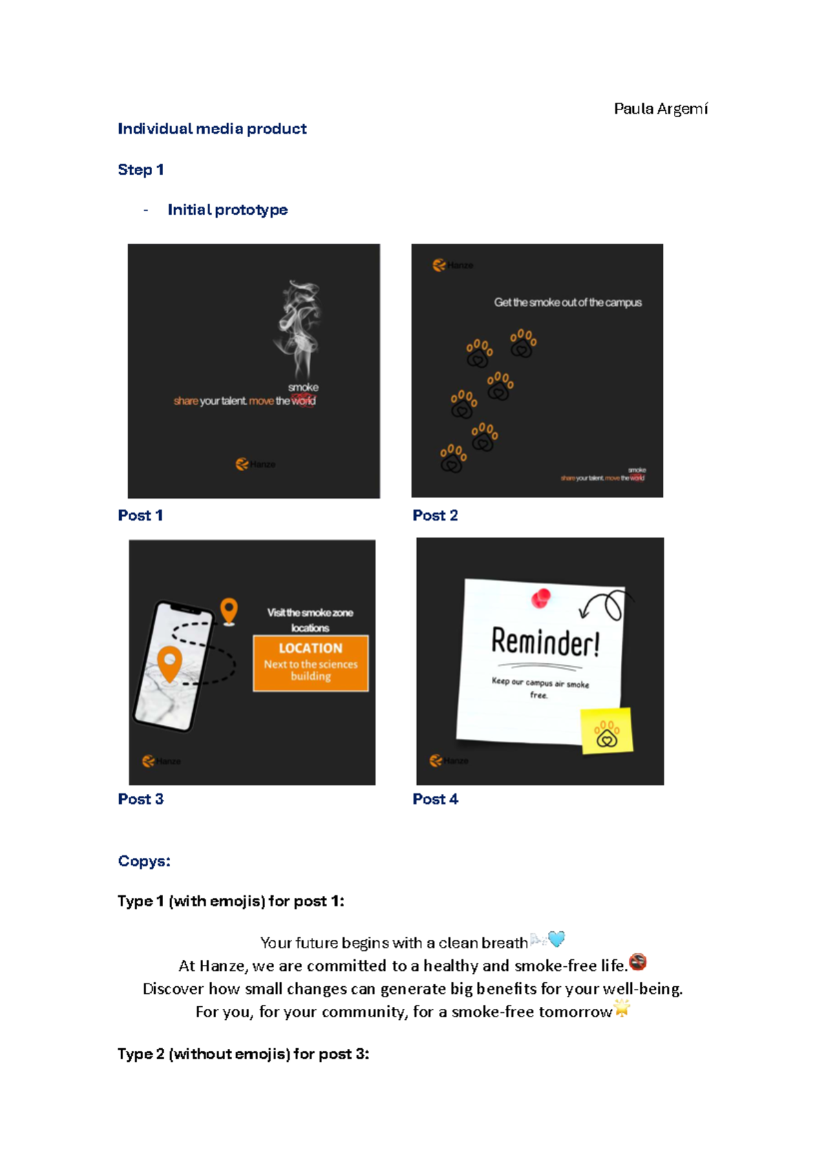 HUM 101: Individual Media Product - Hanze Campus Campaign Prototype ...