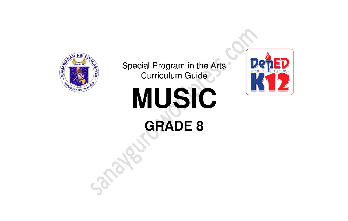 K TO 12 SPA GRADES 7-10 VISUAL ARTS CURRICULUM GUIDE - Studocu
