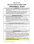 Module 5 assignment PSW - Module 5 – Abuse and Neglect Assignment ...