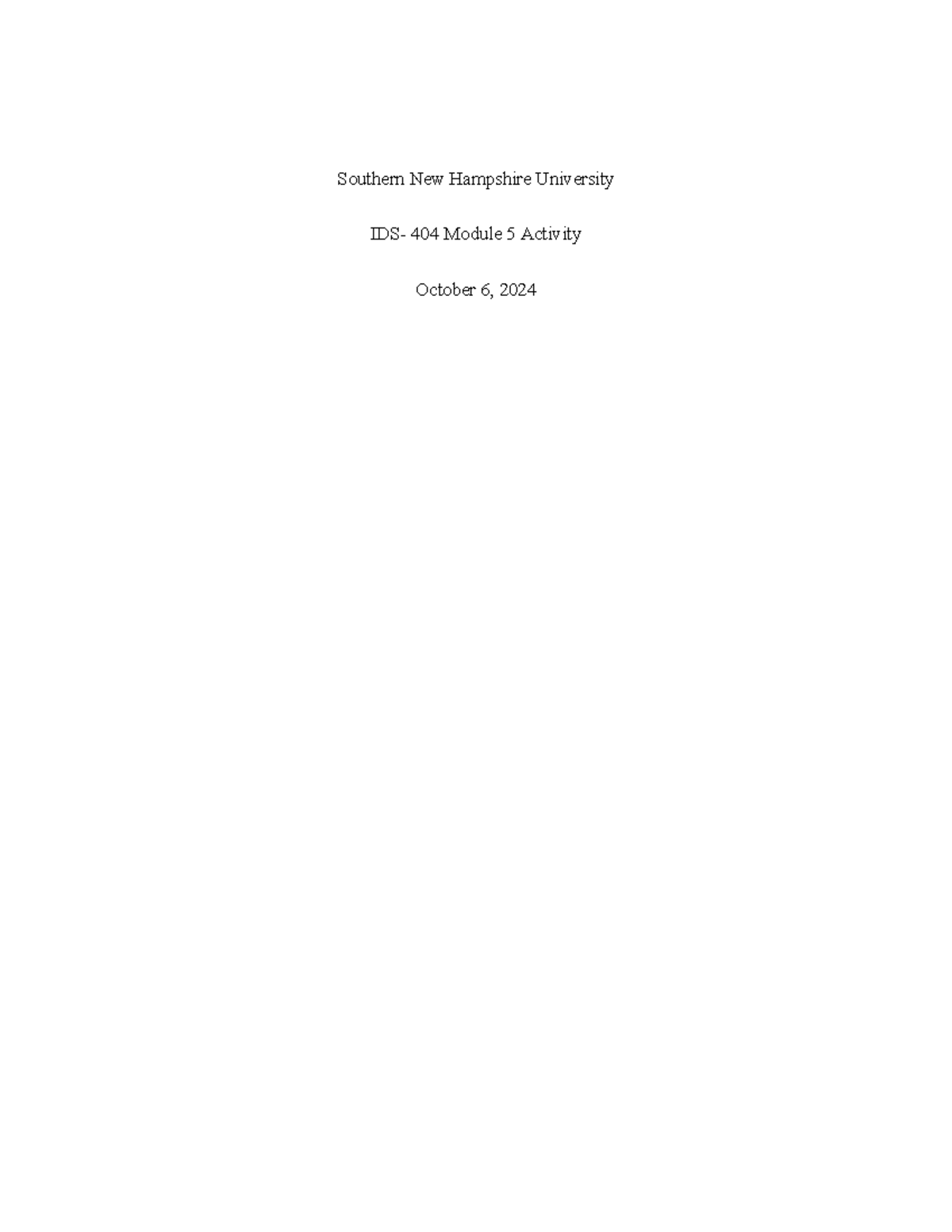 IDS-404 Module 5 Reflection on Popular Culture and Personal Biases ...
