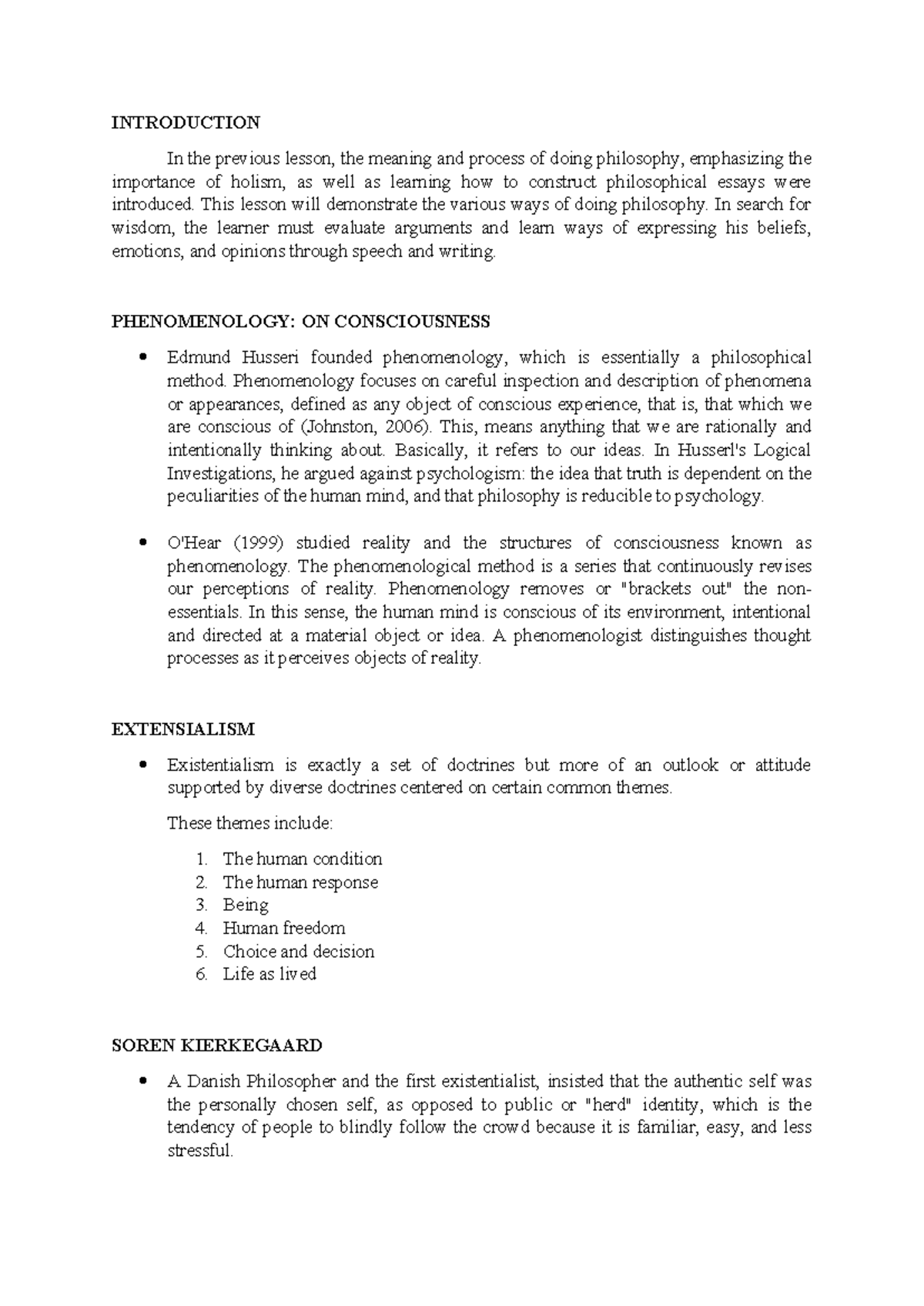 PHIL 101: Exploring Philosophical Methods and Key Concepts - Studocu