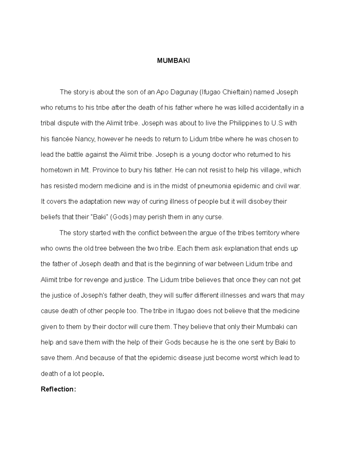 MKT 101: Project 1 Movie Review of Mumbaki and Its Cultural Insights ...