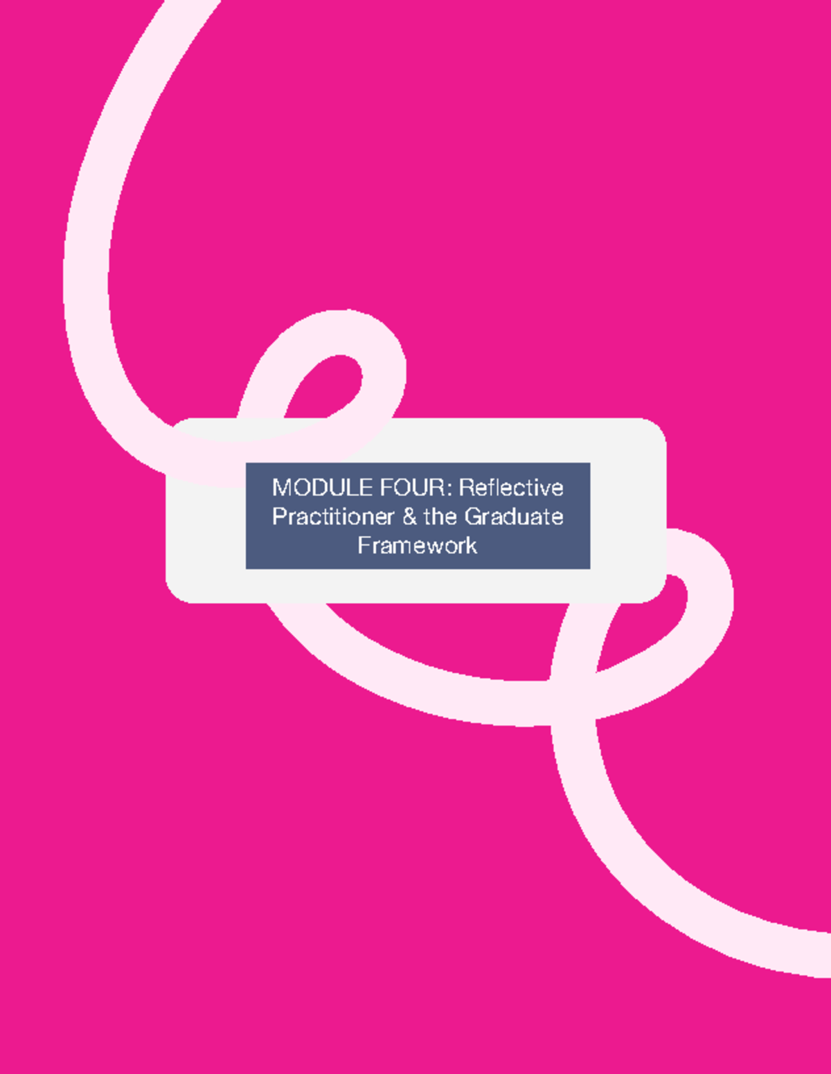 Module Four - PCH - Study Notes on Lecture 4 - MODULE FOUR: Reflective ...