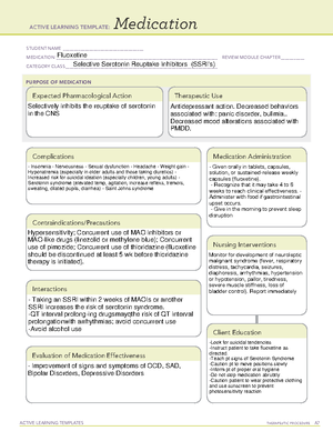 ATI Substance Abuse Sys. Dis. - ACTIVE LEARNING TEMPLATES System ...