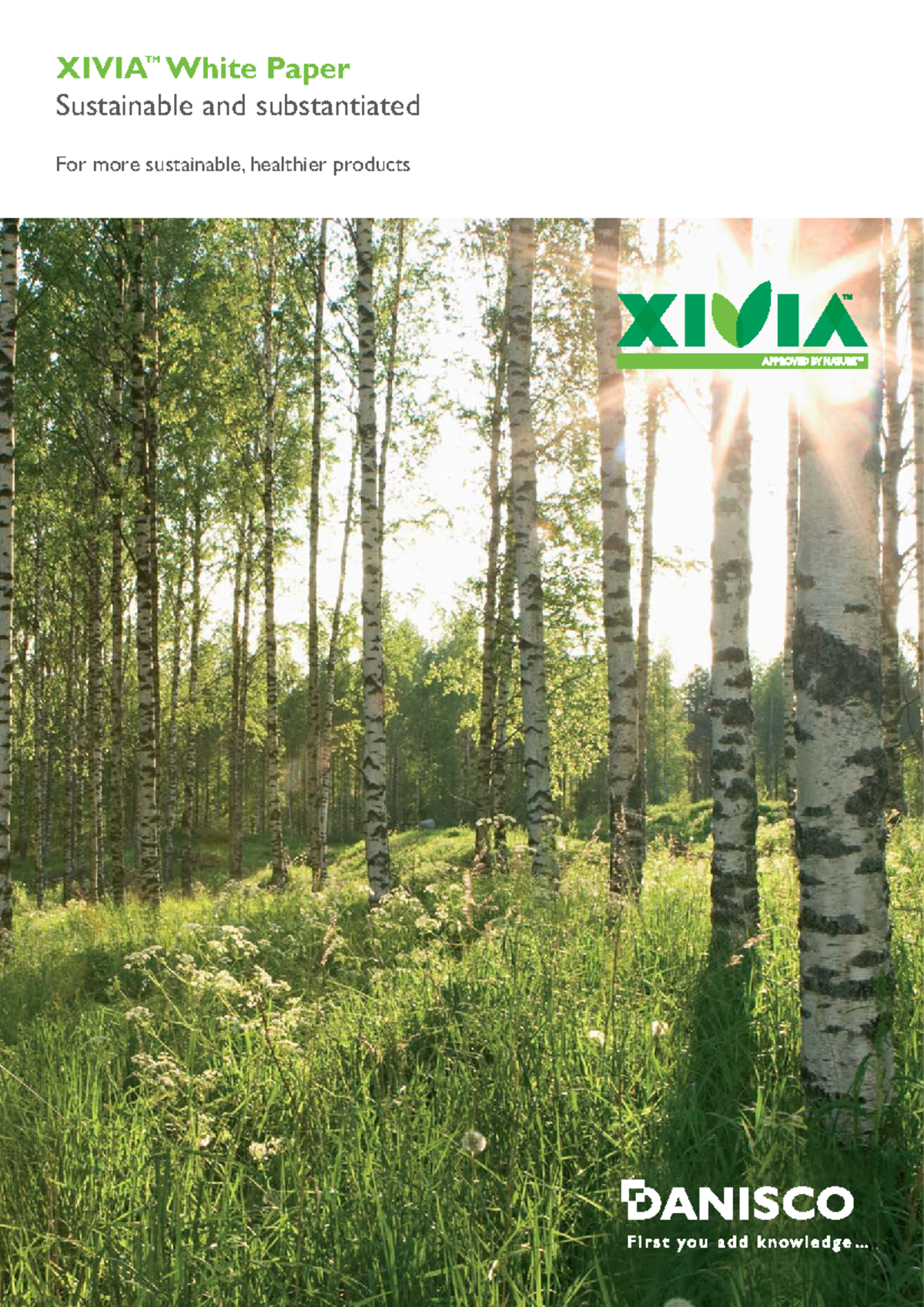 TM XIVIA LCA White Paper: Sustainable Xylitol Production by Danisco ...
